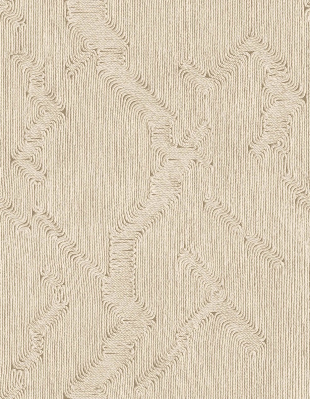 Vinyl wallpaper block pattern Bone Manila Arte 64524 Edge beige